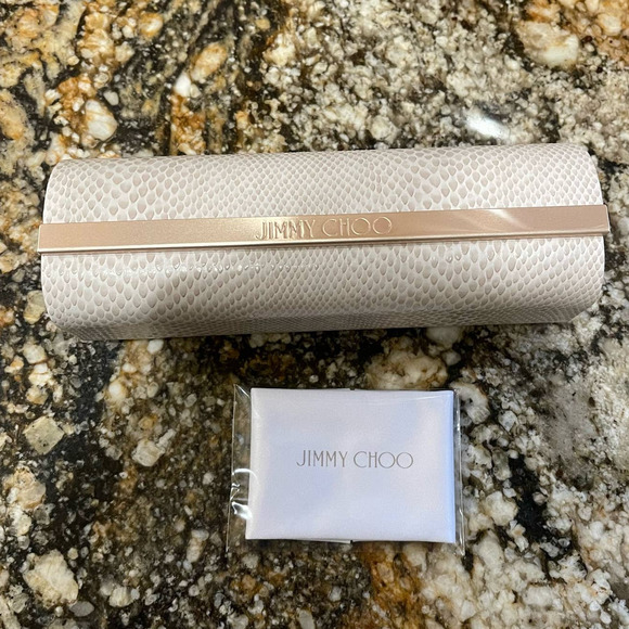 Jimmy Choo | Accessories | Jimmy Choo New Glasses Case And Cleaning ...